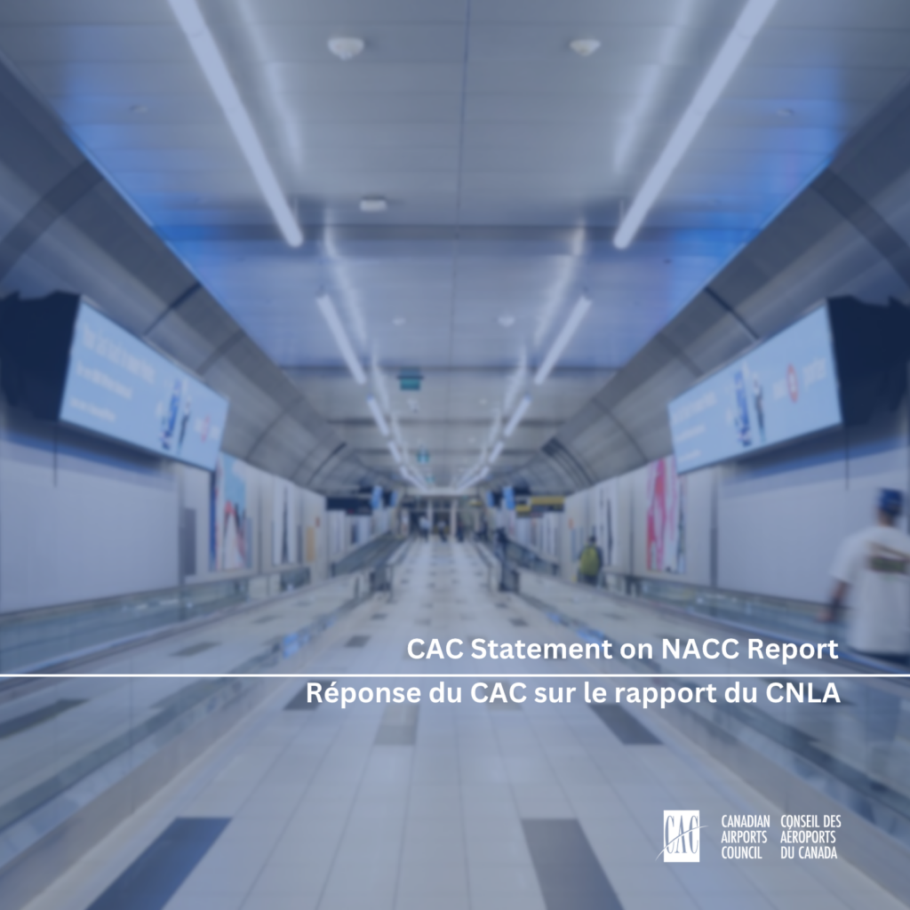 Canadian Airports Canada (CAC) Statement - Canadian air transportation ...